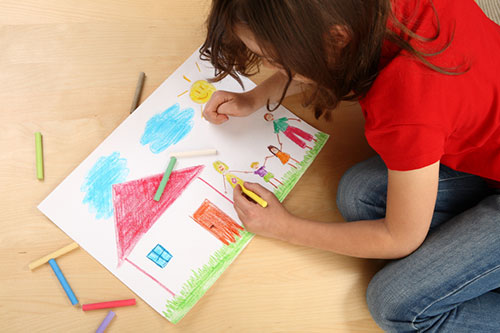 Children drawings into art - Academy of Preschool Learning